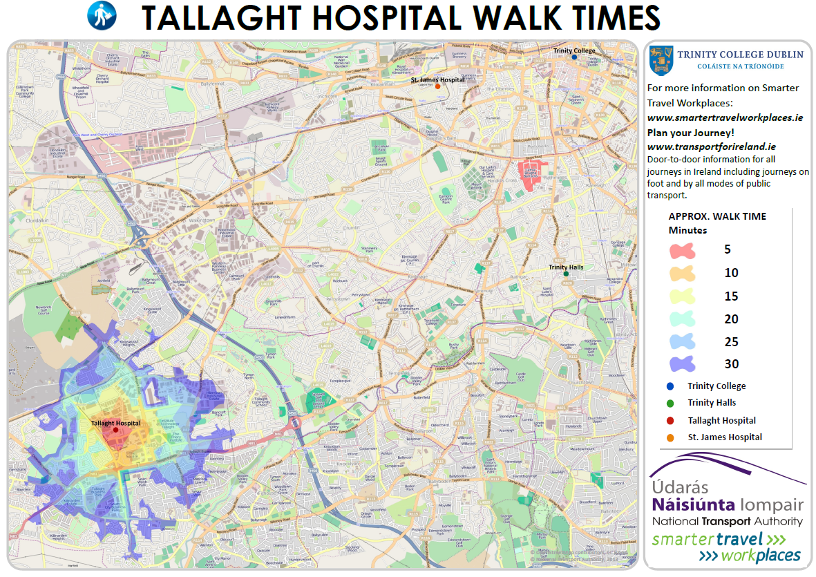 Getting To Trinity On Foot or By Bike - Health Service - Trinity ...
