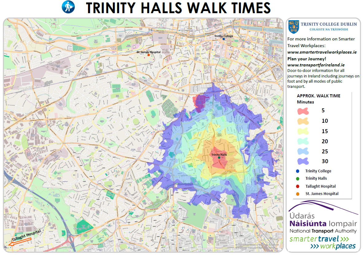 Getting To Trinity On Foot or By Bike - Health Service - Trinity ...