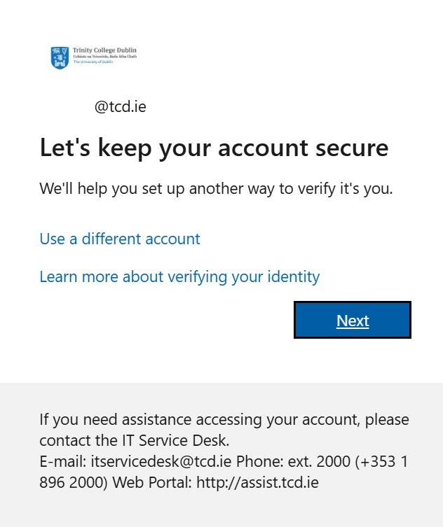 Multi-factor Authentication - IT Services Knowledge Base - Trinity ...