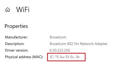 How to Get the Network Address of a Network Adapter - IT Services ...
