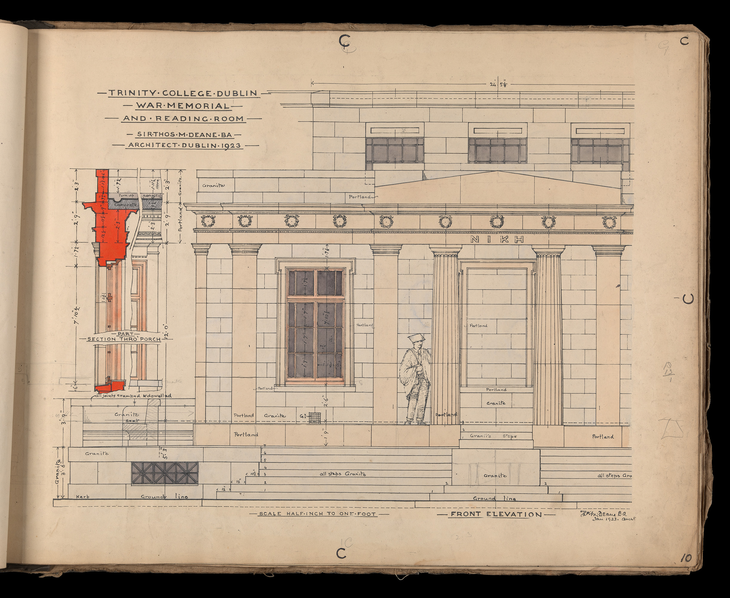 Architectural Drawings for a Library Reading Room - Director's Choice ...
