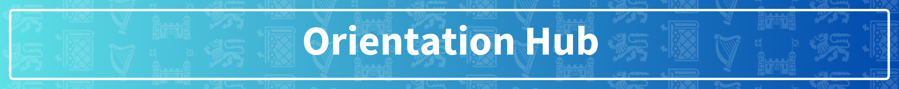 Orientation Timetable - Current Students - Trinity College Dublin