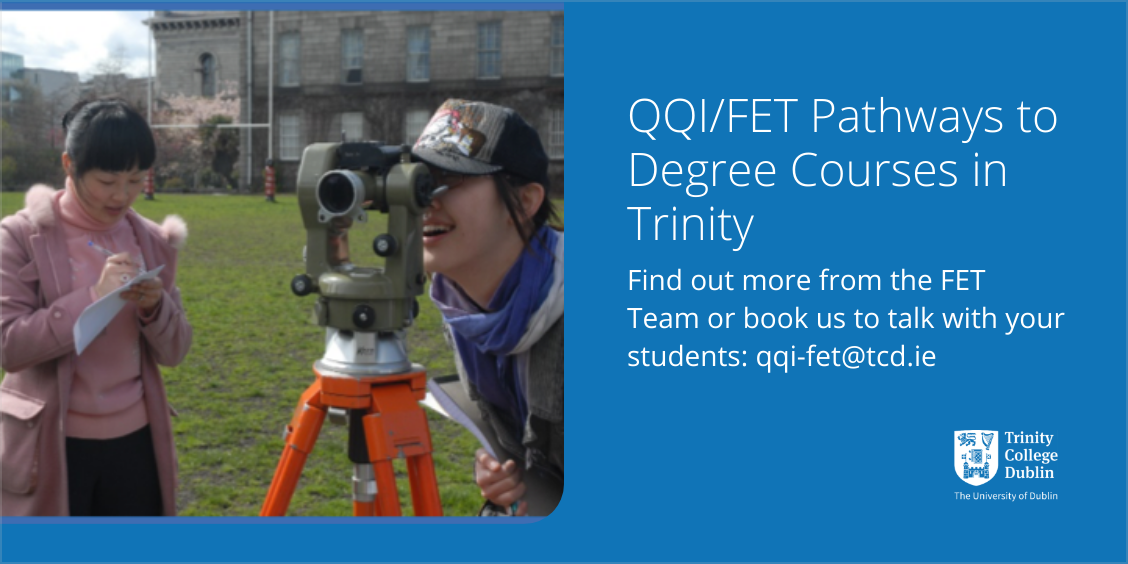 Further Education & Training (FET) Applicants - Trinity Access ...